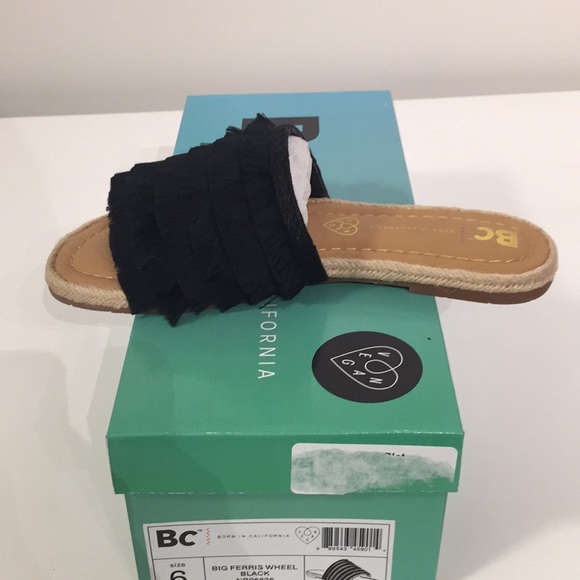 BC Footwear | Shoes | Bc Footwear Black Sandals | Poshmark